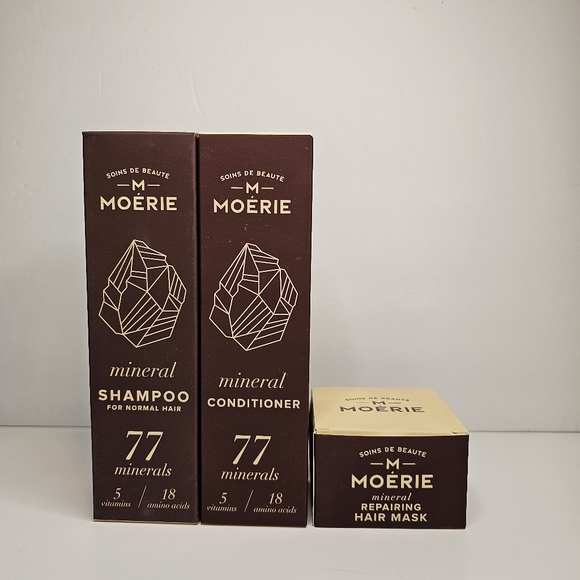 MOERIE | Hair | Moerie Mineral Shampoo Conditioner Repairing Mask Set ...